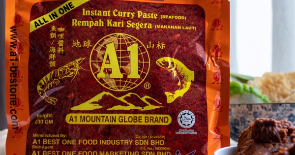 A1 BEST ONE Curry Paste (SEAFOOD) (230g) | Tankfully Fresh